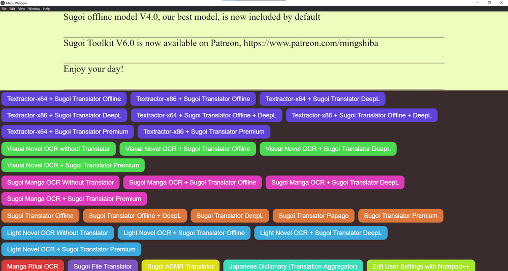 Sugoi Translator Toolkit Latest Download Link and Guide