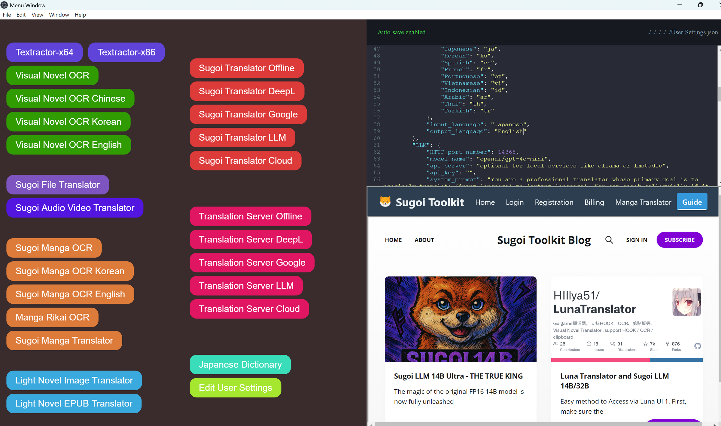 Sugoi Toolkit V14: for all manga and VN fans